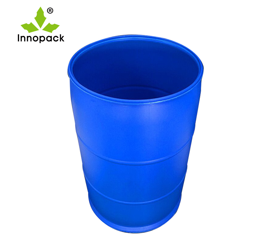 200 Liters Blue Plastic Drum - Durable HDPE Barrels