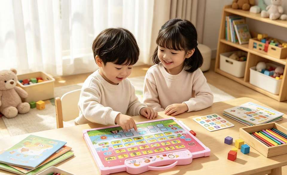 Arabic Alphabet Electronic Talking Learning Board Kids Sound Chart ...