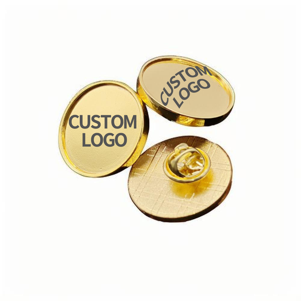 Custom Blank Lapel Pins - No Minimum Bulk Metal Crafts