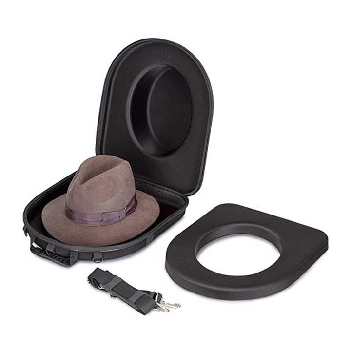Custom Premium Durable Fedora Hat Case - Travel & Storage