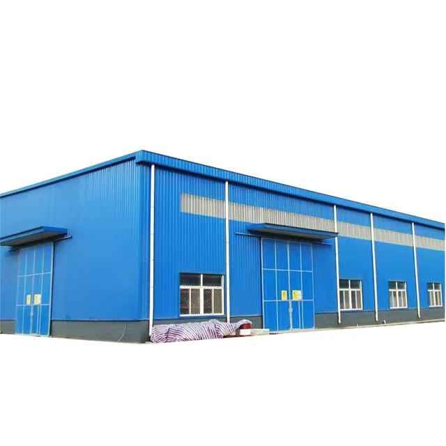 prefabricated industrial commercial local garage warehouse metal steel ...