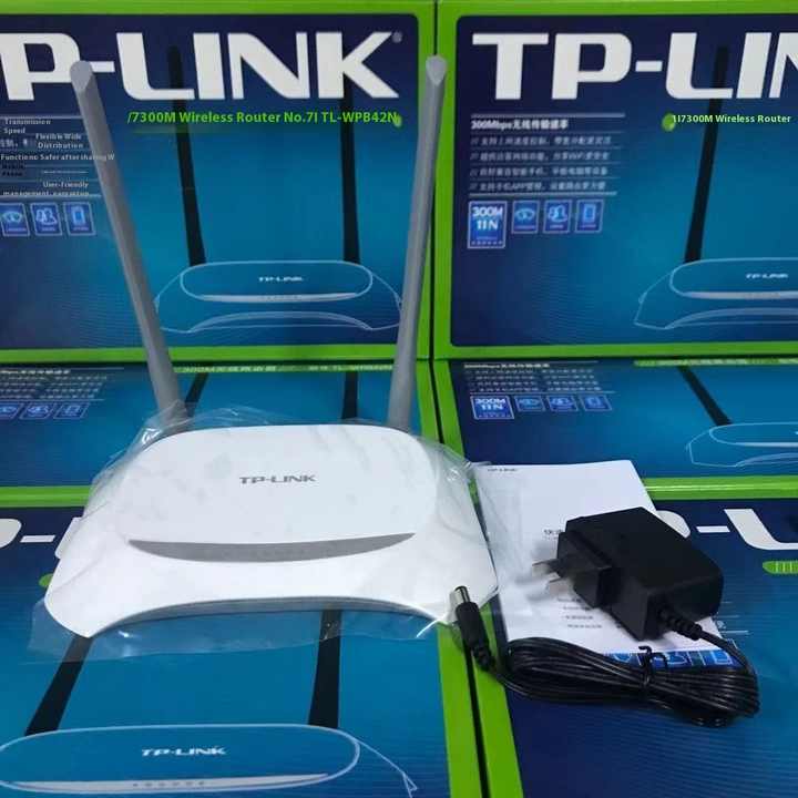 TP-Link TL-WR841N 300Mbps Smart WiFi Wireless Router High-Speed Fiber Home Netcom Firewall 2.4G ...