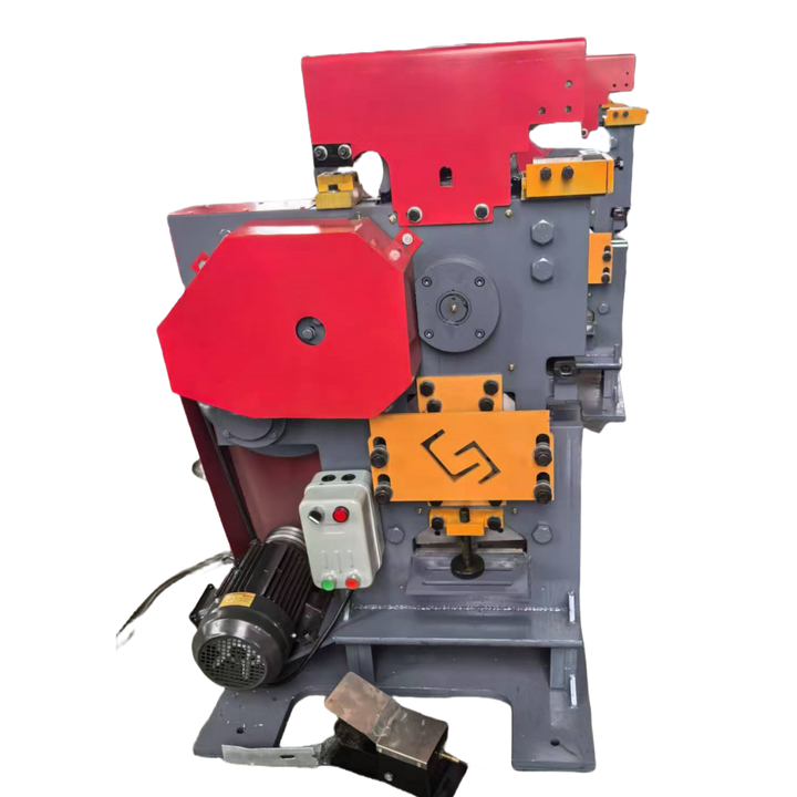 Small Metal Combined Electric Angle Iron Punching Machine