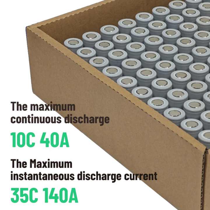 21700 High Discharge 10c Battery - 4000mah for DIY Projects