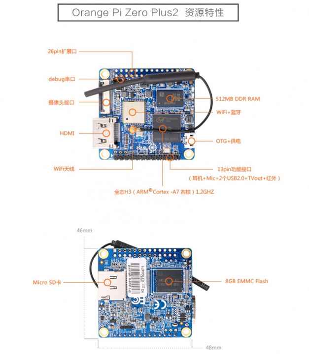 Orange Pi Zero Plus 2 Development Board| Alibaba.com
