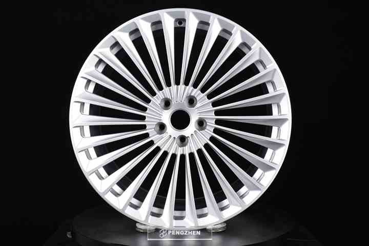 Jaguar XJ Forged 20 Inch Silver Multi Spoke Alloy Wheels OEM