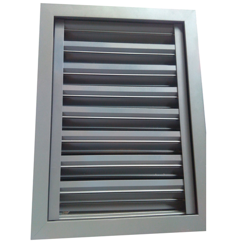 Commercial building decorative exterior louvre triangle aluminium ...