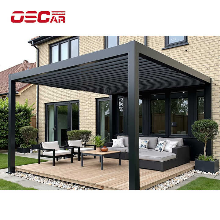 Expandable Retractable Pergola Canopy Awning Sun Shade Shelter for ...