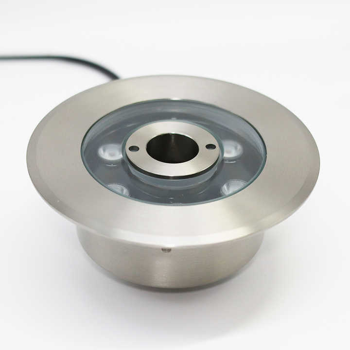 Mini 6W IP68 LED Fountain Light Stainless Steel Ring Lights for Outdoor ...