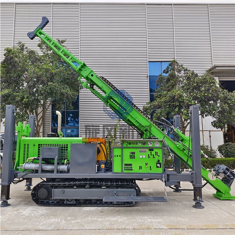 High Torque Diesel Crawler 1000m Depth Core Drilling Rig for Hard Rock ...