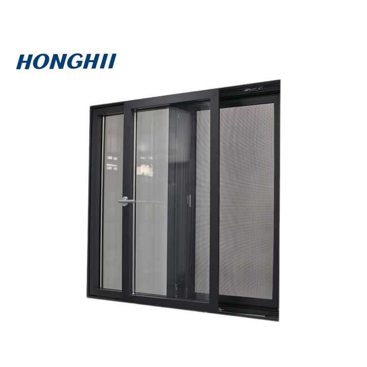 Modern Design Tilt Turn Drifting Window Double Glazed Aluminum Sliding ...