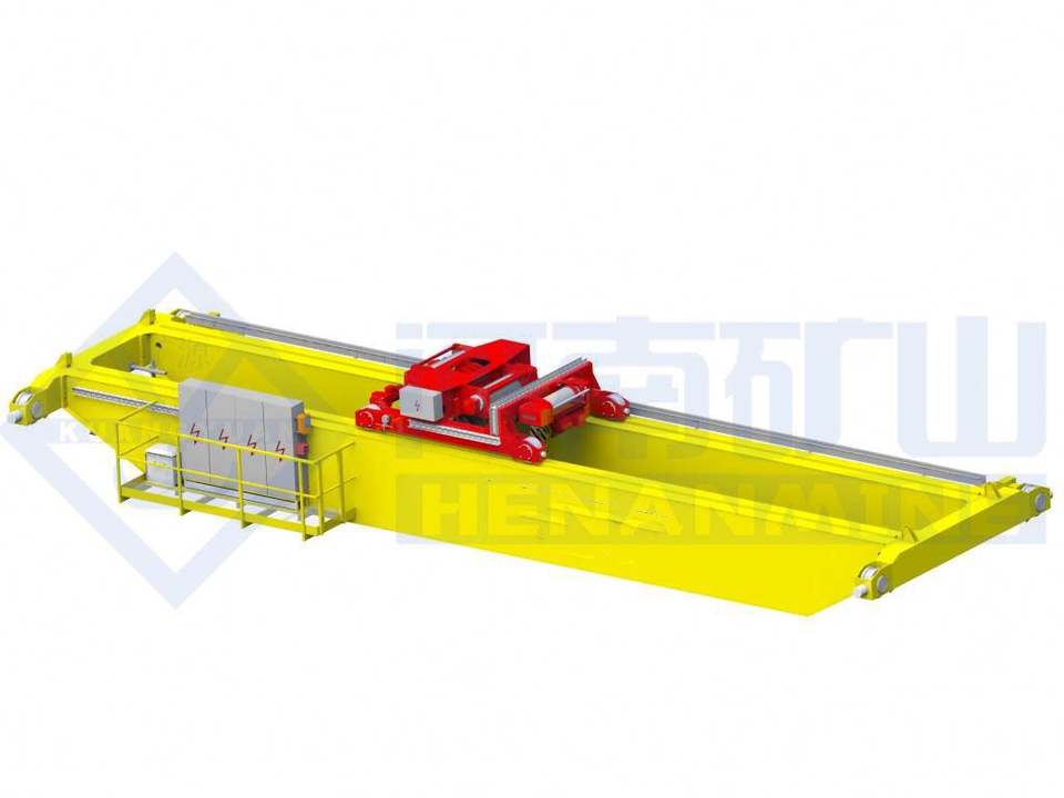 Industrial Double Girder Bridge Crane 75T With Remote Control and ...