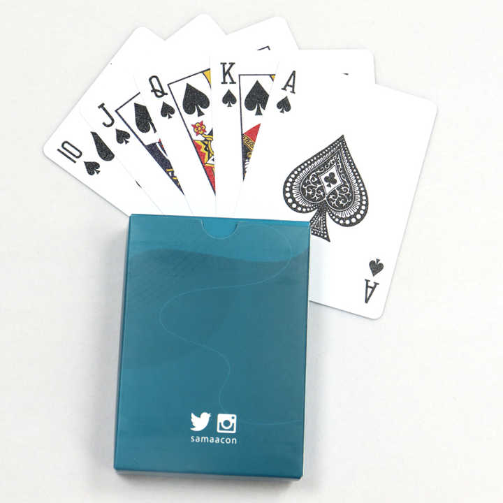 Custom Print Plastic PVC Durable Waterproof Playing Cards