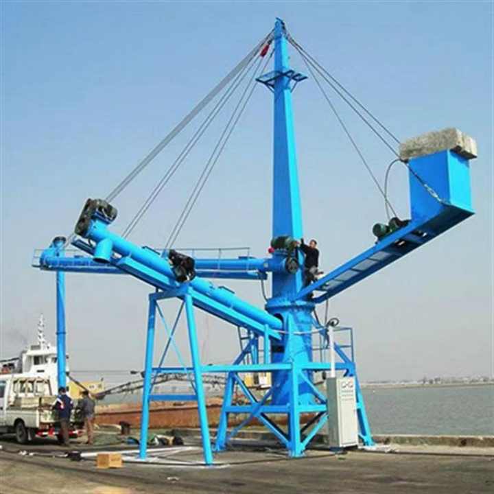 Ship Barge Unloader Advanced Bulk Material Handling Equipment Fully ...