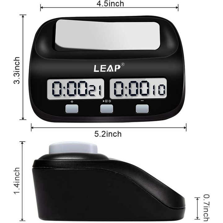 Digital Chess Game Professional Chess Timer Multifunctional Board Game ...
