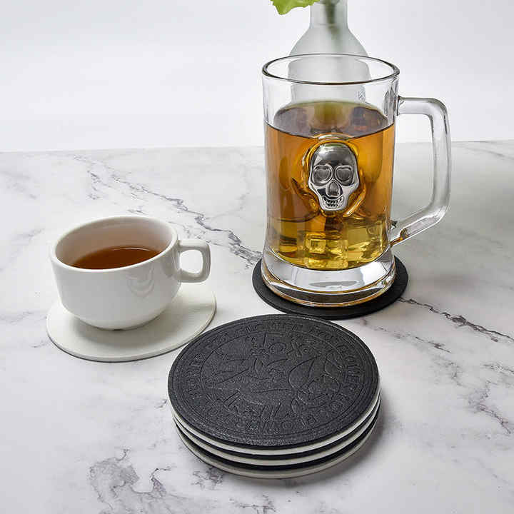 Wholesale Cheap Soft Round Mug Coffee Tea Cup Beer Mat Absorbent Pvc ...