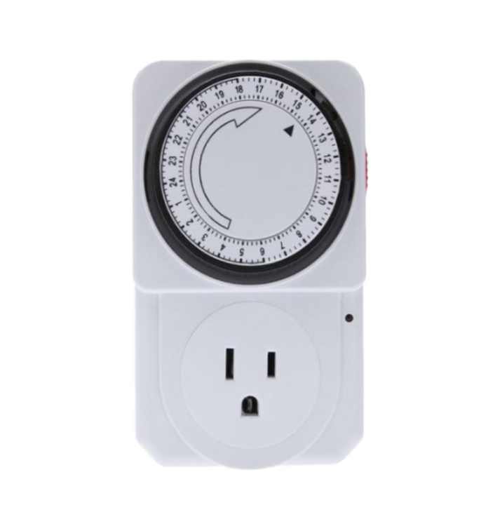 24-Hour Mechanical Outlet Timer for Indoor Use Smart Water Controller ...