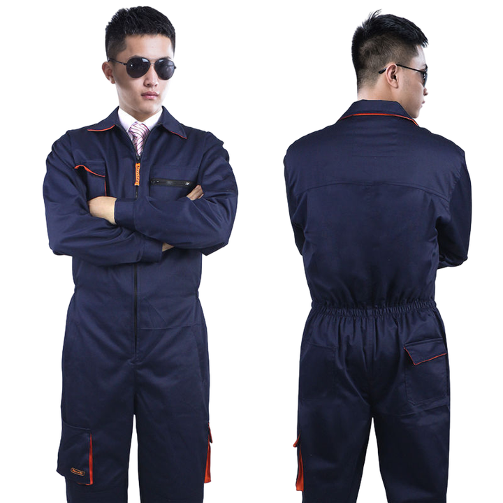 Custom Men's Industrial Mechanic Work Uniform Popular Cotton Workwear ...