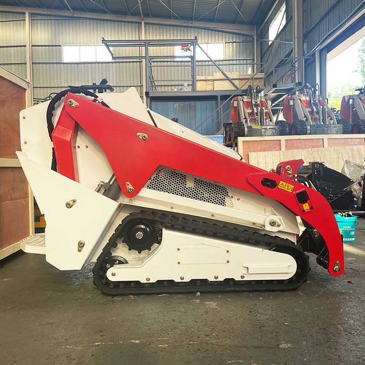 Derette V1000 Skid Loader - High Performance 25hp Kubota Diesel Engine