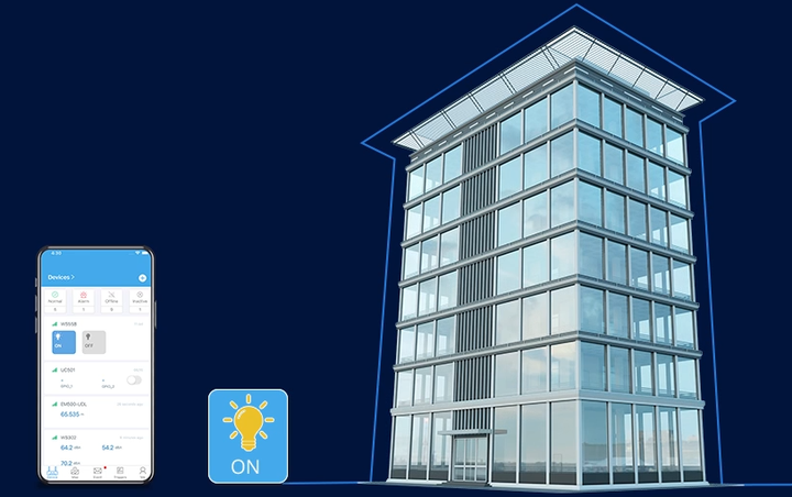 LoRaWAN Smart Light Controller Control up to 8 Lighting Circuits 100 ...