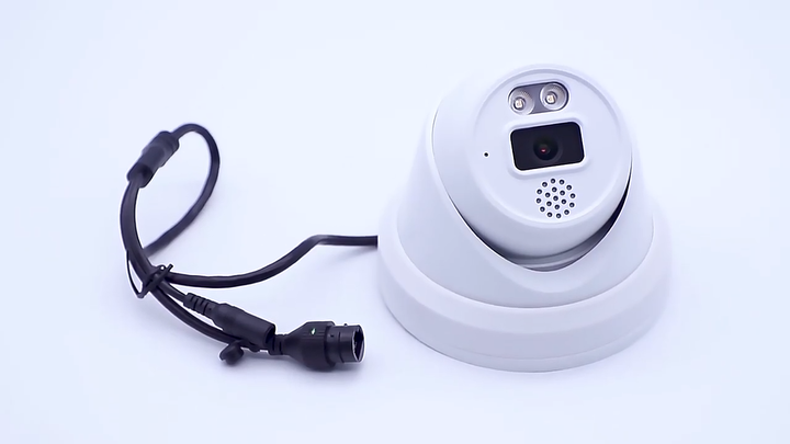 5MP Dual Light Source VCA Smart AI Turret IP Camera