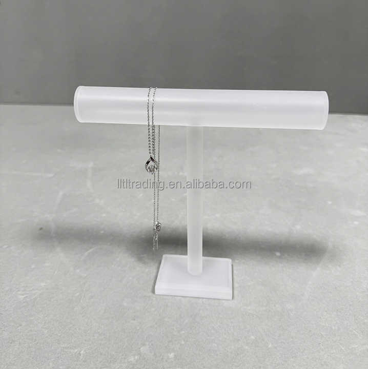 Italian Lucky Chain & Charm Empty Display Table Show Frosted Custom ...