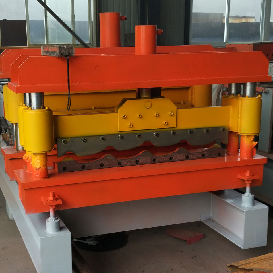 Metal Deck Tile Glazed Tile Metal Making Rolling Sheet Roofing Roll ...