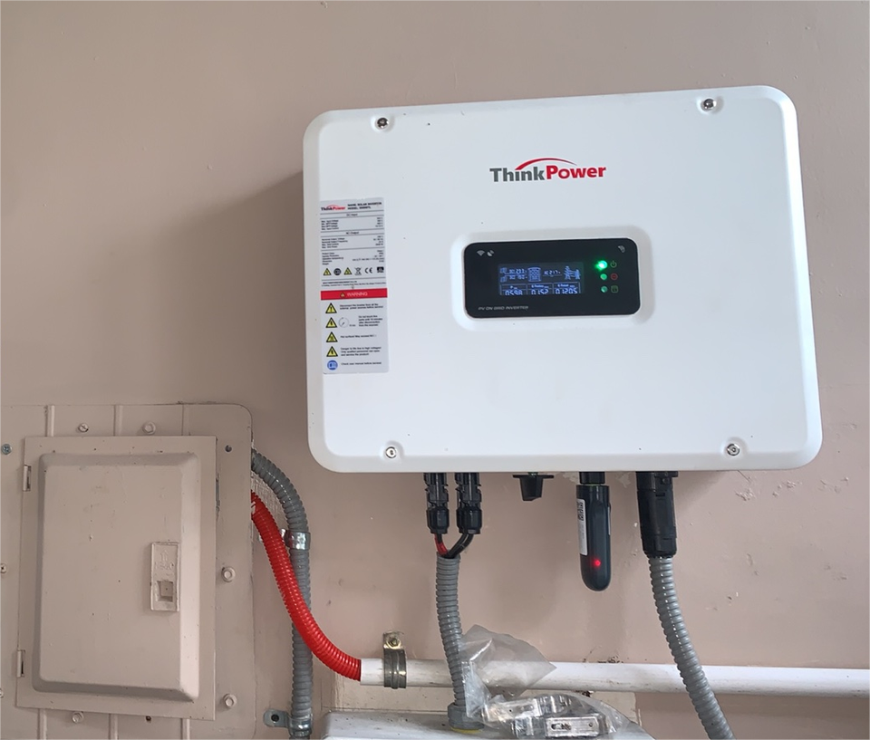 Thinkpower S5000TL Single-Phase On-Grid Solar Inverter 7500W 97.8% ...