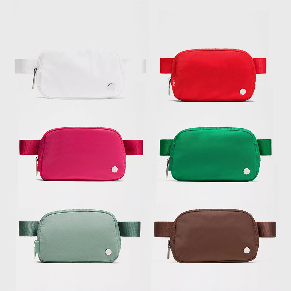 USA Overseas Warehouse - 1L Waterproof Nylon Waist Bag