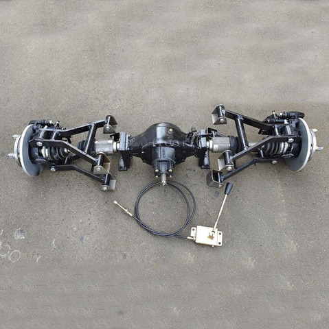 Mini EV 4 Wheel - Heavy Duty Electric Car Chassis Kit