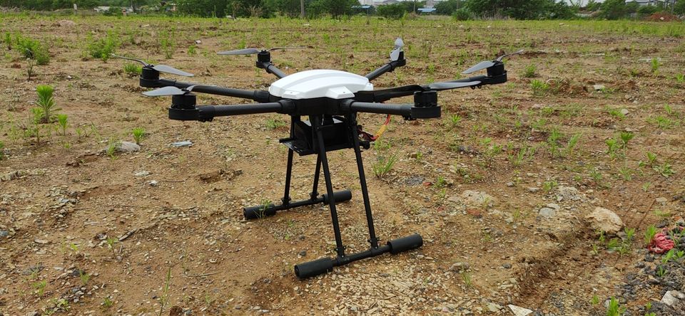 EFT Lightweight UAV Frame X6100 6-axis Foldable Carbon Fiber Hexacopter ...