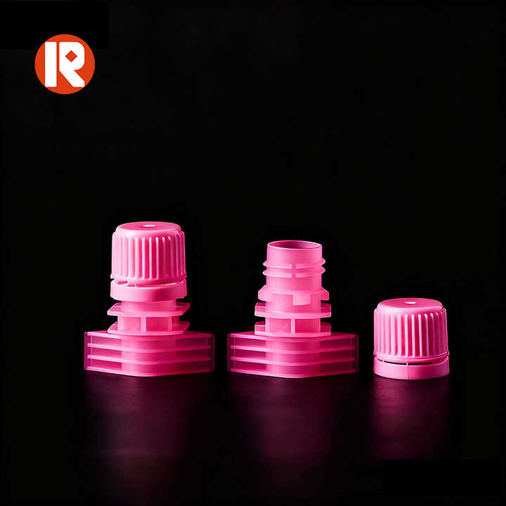 Factory Direct Injection Molding Screw Cap Inner 13mm Diameter PE Pink ...