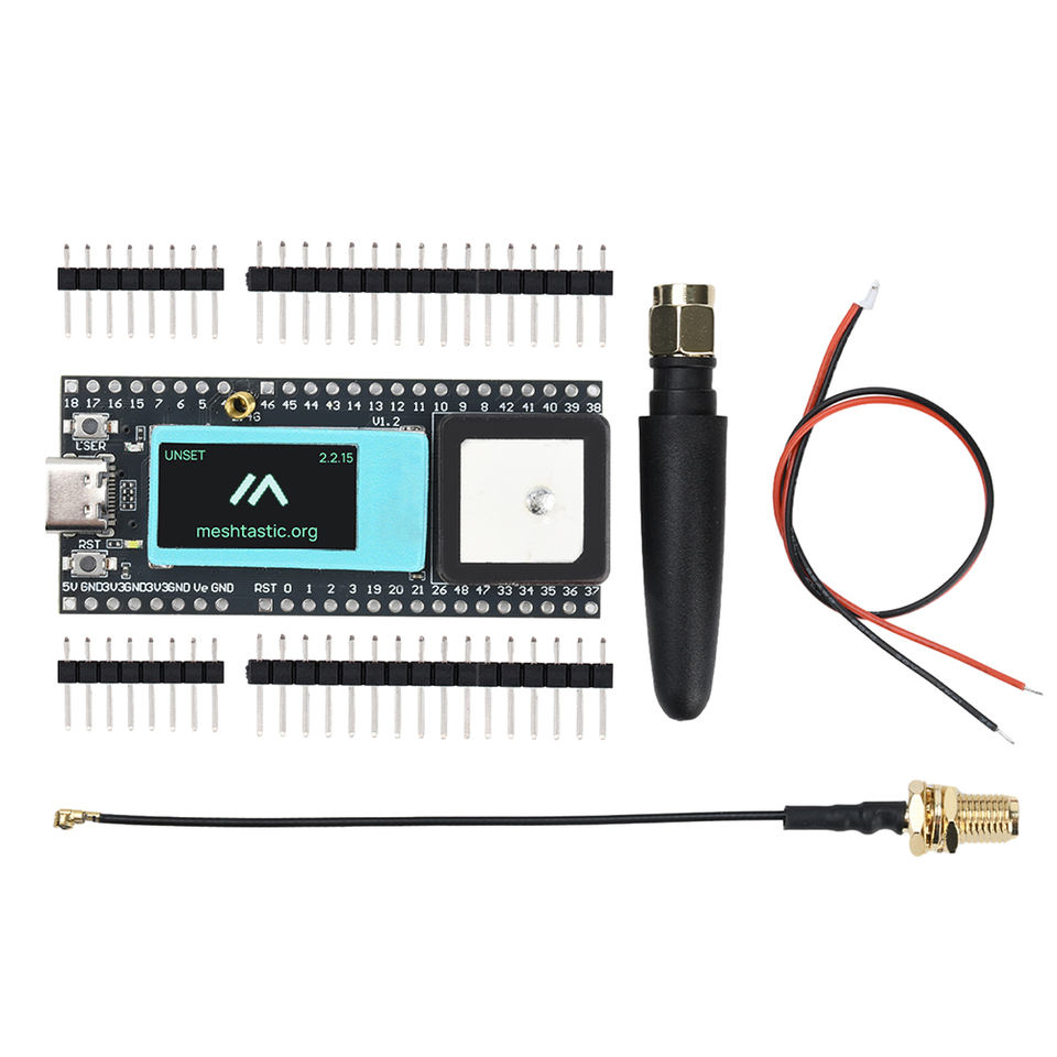 ESP32 S3FN8 LoRa Meshtastic Network Asset Tracker Wi-Fi BT GPS tracker ...