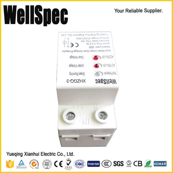 Ac Voltage Protectors Auto Voltage Protector Over Voltage and Under ...