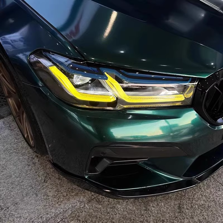 SJC Lemon Yellow DRL Module for BMW 5 Series F90 M5 G30 G31 G38 2021 - PRESENT LED Only Head ...