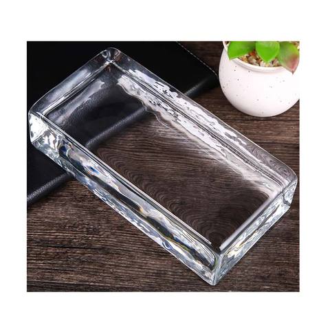 Gradient Color Glass Bricks Blocks Ice Crystal Solid Hot Melt Glass ...