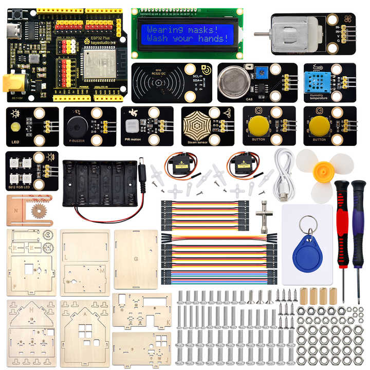 Keyestudio ESP32 Smart Home Kit - DIY Electronic Projects
