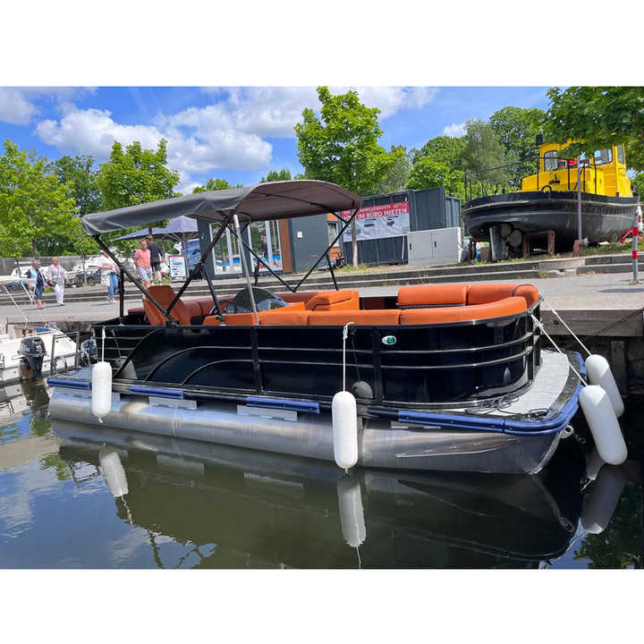 Recreational Catamaran Pontoon Boat for Drifting CE Certified| Alibaba.com