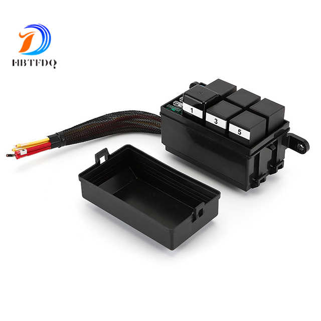 Wholesale 12-Slot Universal Automotive Relay Box 6 Relays 6 ATC/ATO ...