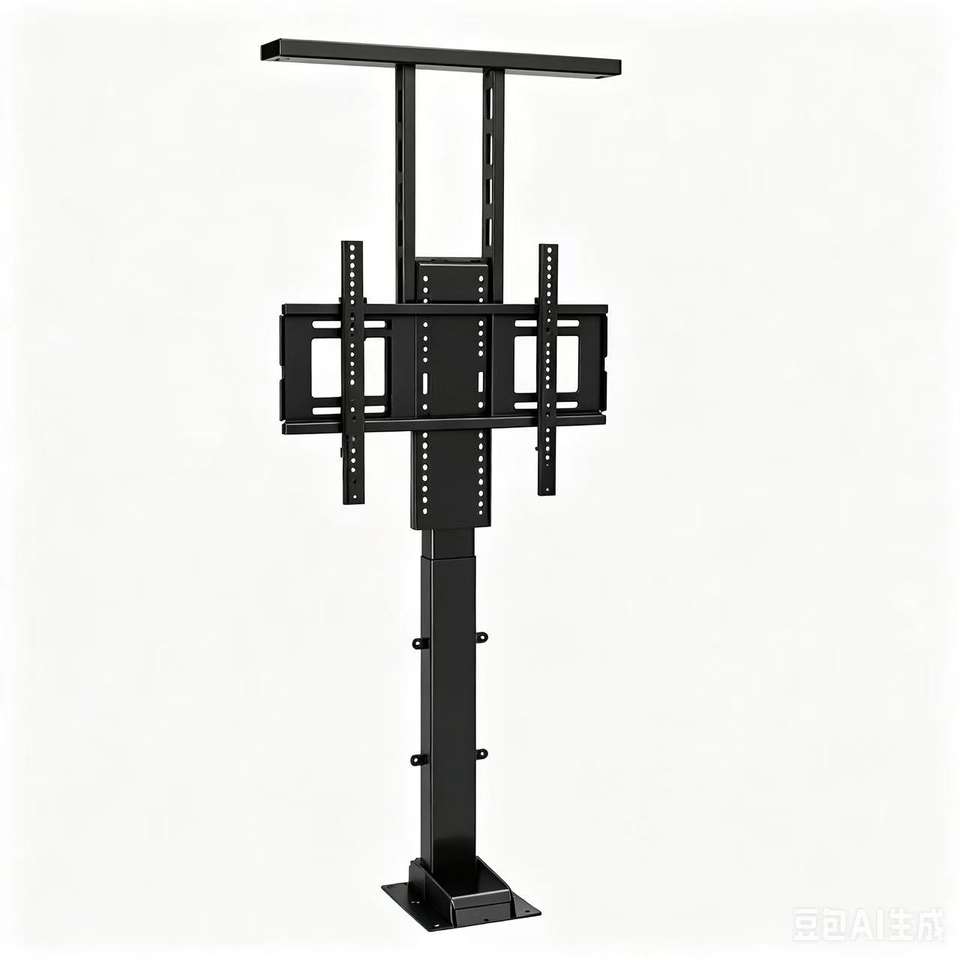 Smart Motorized Retractable Hidden TV Mount Electric Cohidden TV Lift ...