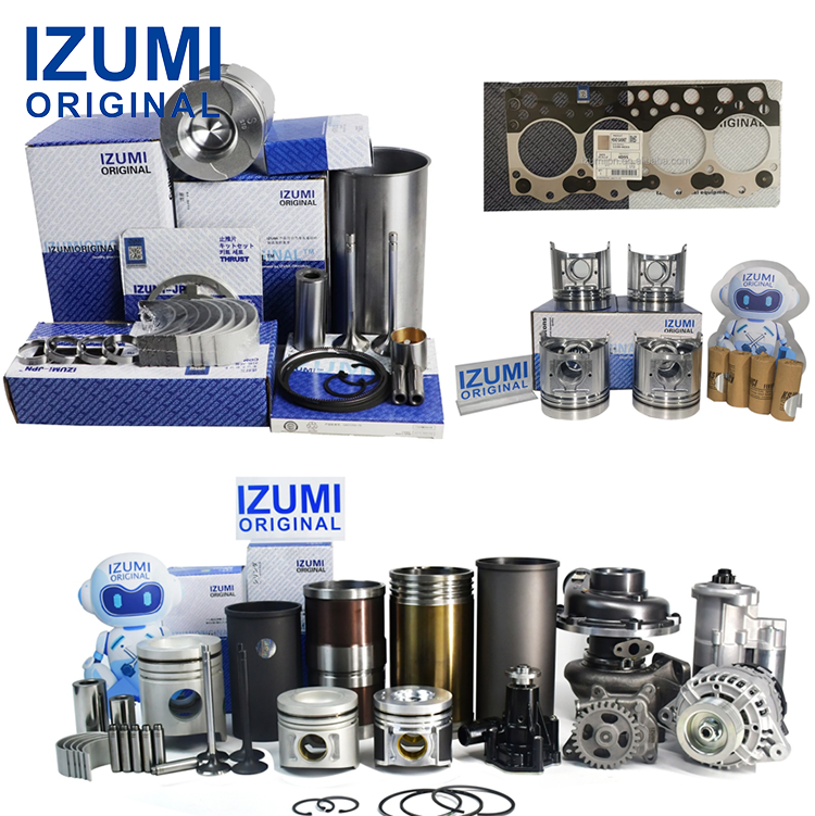 IZUMI ORIGINAL 4D95K Overhaul Kit Diesel Engine overhauling Rebuild Repair Spare Parts FOR ...