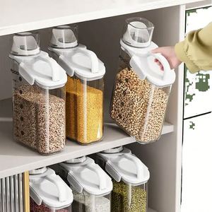 Rice Container 10kg Rice Storage Container - Transparent, Stackable ...