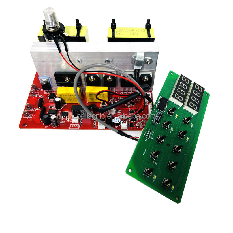 Digital Ultrasonic PCB Board 400W Ultrasonic Main Board 28KHz 33KHz ...