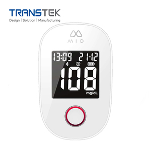 TRANSTEK-Monitor electrónico de azúcar en sangre para el hogar, medidor ...