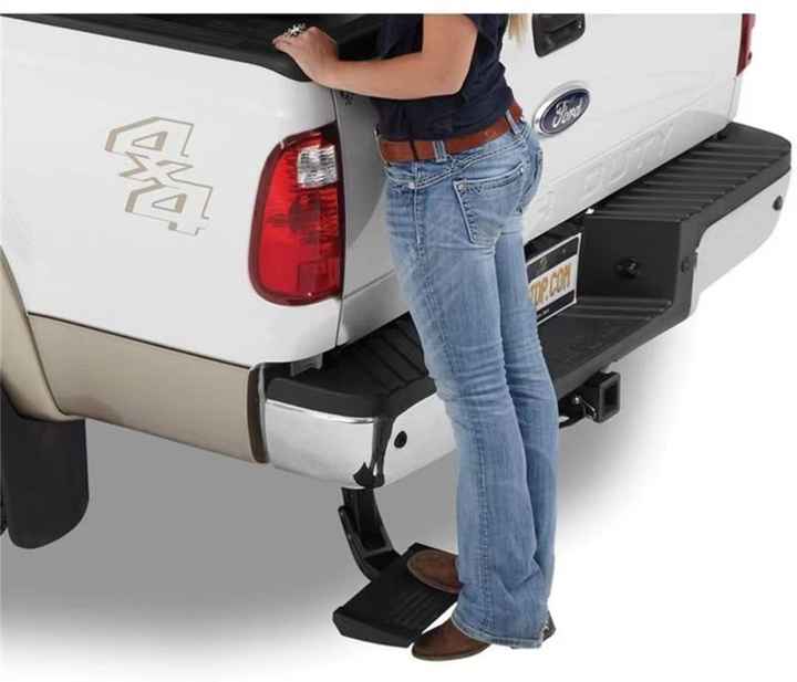 High Quality Pick up Truck Exterior Accessories Steel Tailgate Door Footstep Bed Step Retractable Tailgate Step