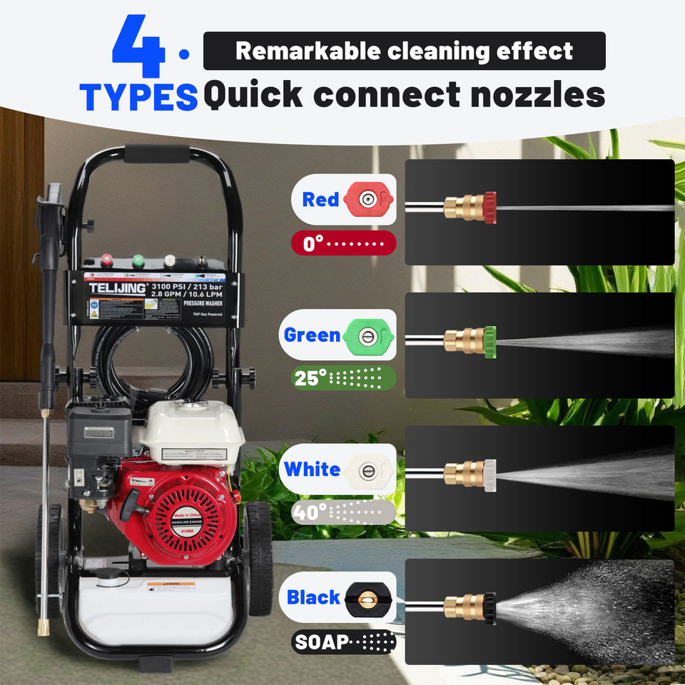 High Pressure Car Washer - 3100psi Personal Cleaning Machine