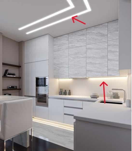 Wardrobe Led Aluminium Profile Light for Wardrobe Cabinet Furniture ...