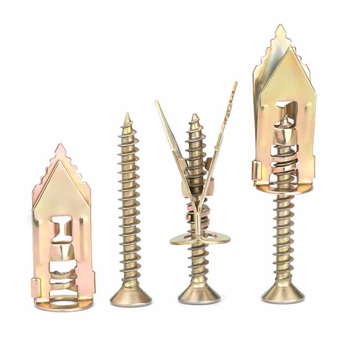 Hammer Driver Zinc Self-Drilling Drywall Anchors Plasterboard Anchor ...