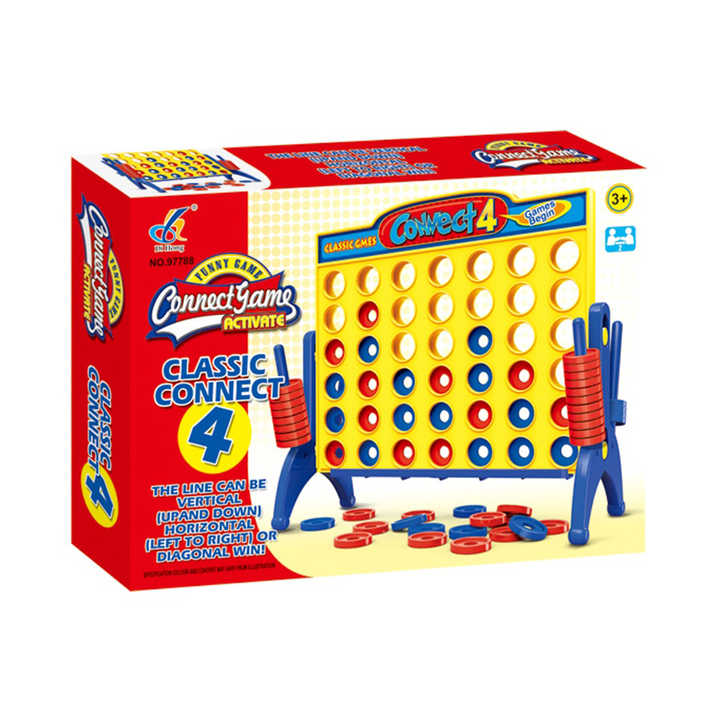 Connect 4 In A Row Board Game Toys Mini Indoor Link 4 Table Game ...