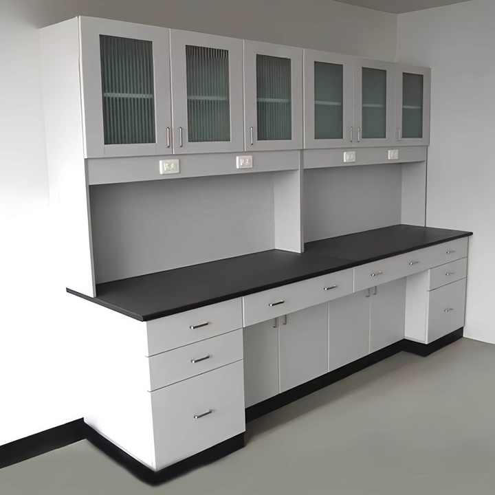 OEM Medical Chemical Biology Wood Steel Island Wall Lab Bench ...